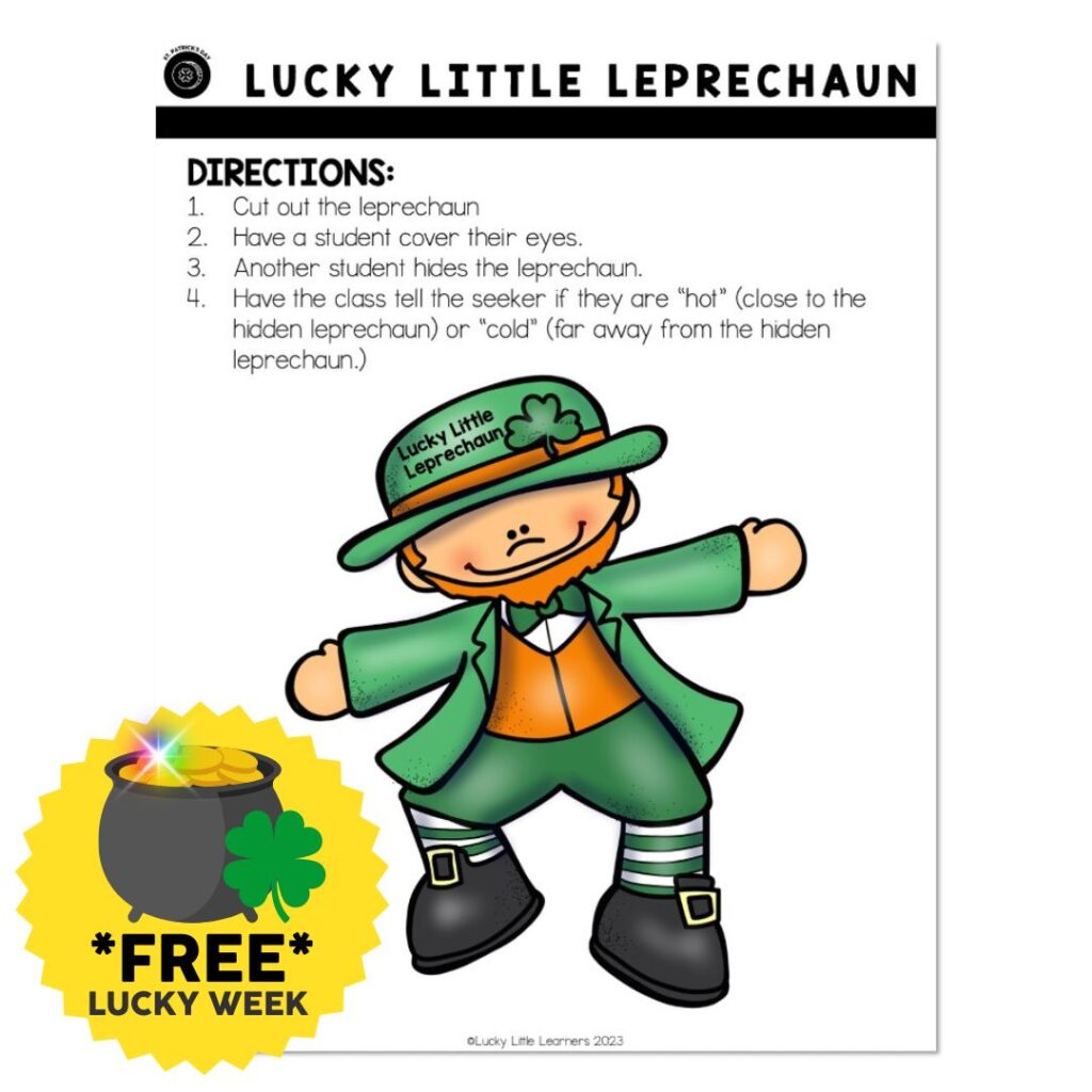 St. Patrick's Day Party - Lucky Little Leprechaun Sample - Lucky Little ...