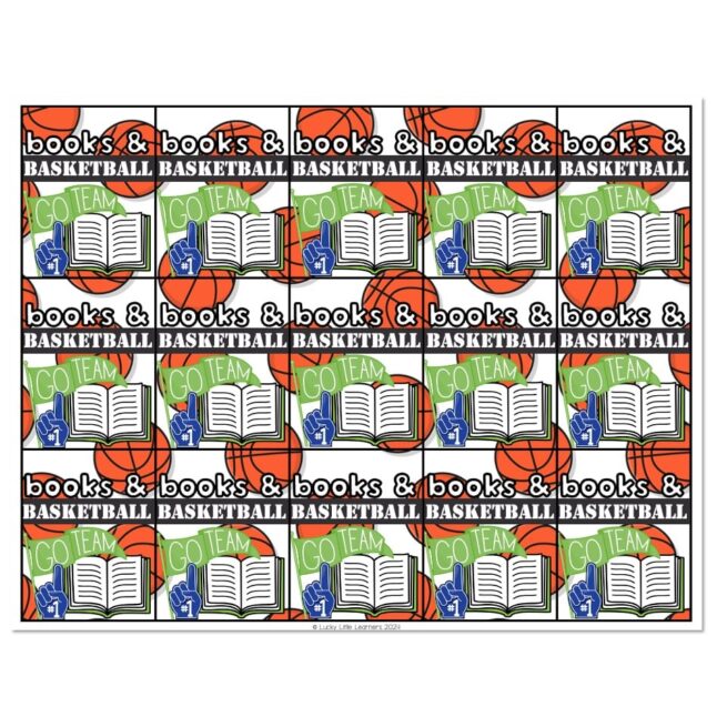 Basketball Transformation - Brag Tag - Books and Basketball - Lucky ...