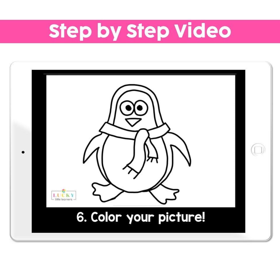 Digital Holidays and Seasons - Directed Drawings - Calendar - Penguin ...