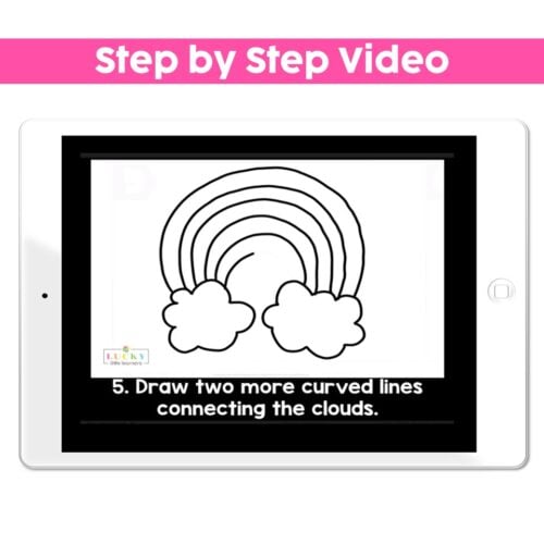 Digital Holidays and Seasons - Directed Drawings - Calendar - Rainbow ...