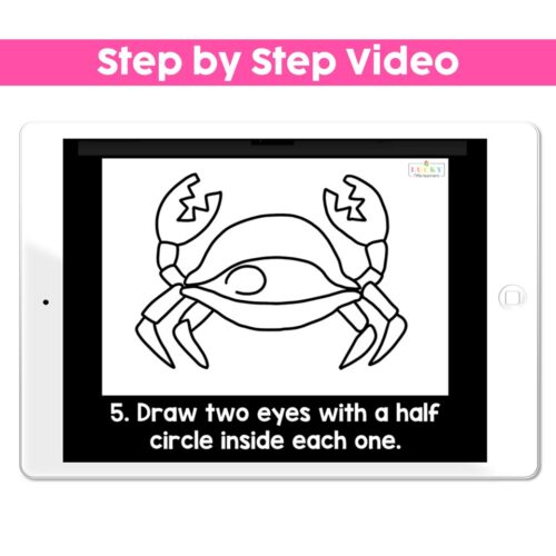 Digital Science - Directed Drawings - Following Directions - Crab ...