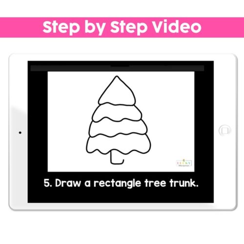 Digital Science - Directed Drawings - Following Directions - Pine Tree ...