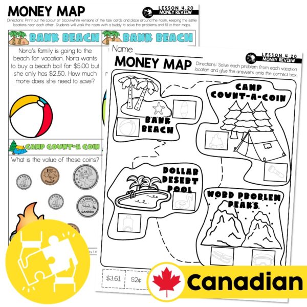 Lucky to Learn Math - Canadian Money - Money and Financial Literacy ...
