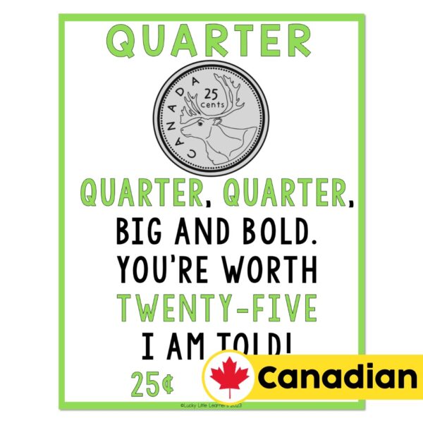 Lucky to Learn Math - Canadian Money - Money and Personal Finance ...