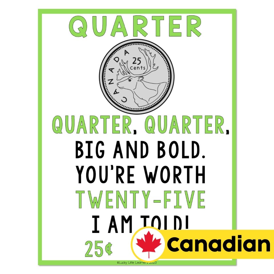 Lucky to Learn Math - Canadian Money - Money and Personal Finance ...