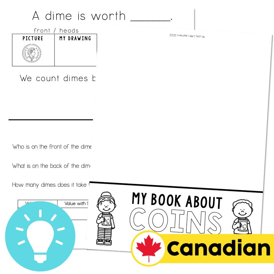 Lucky to Learn Math - Canadian Money - Pennies and Nickels - Lesson 4.1 ...