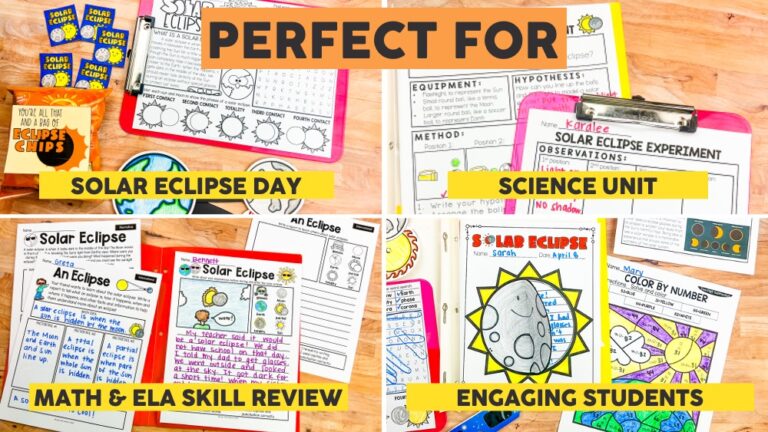 Solar Eclipse Pack - Lucky Little Learners