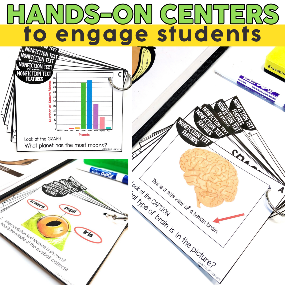 Nonfiction Text Features Pack - Lucky Little Learners