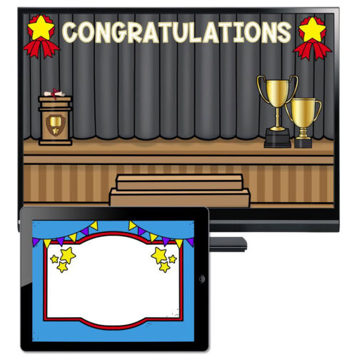 Award Ceremony Backdrops - Lucky Little Learners
