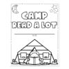 Camp Read a Lot - Packet Cover - Lucky Little Learners