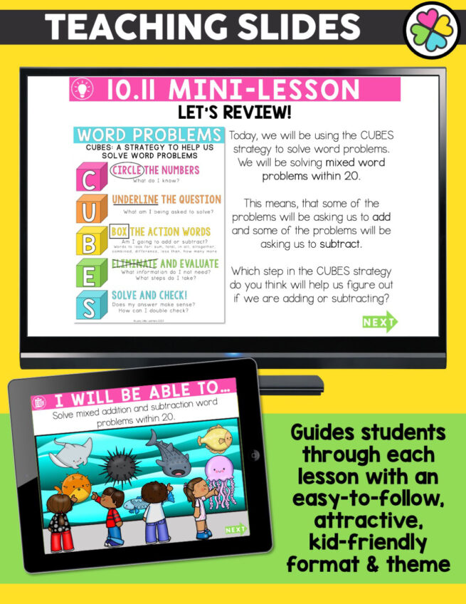 1st Grade End of Year Math Review - Lucky Little Learners