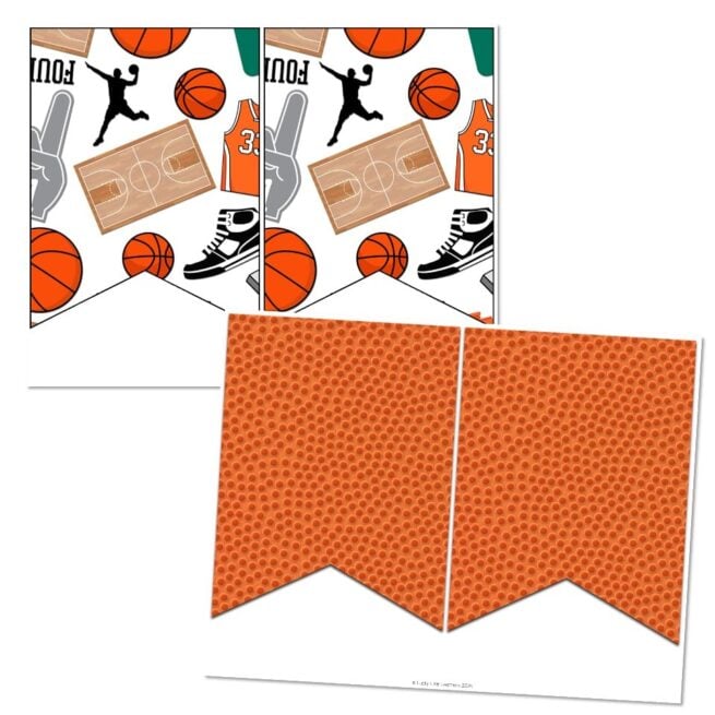 Basketball Transformation - Banners - Lucky Little Learners