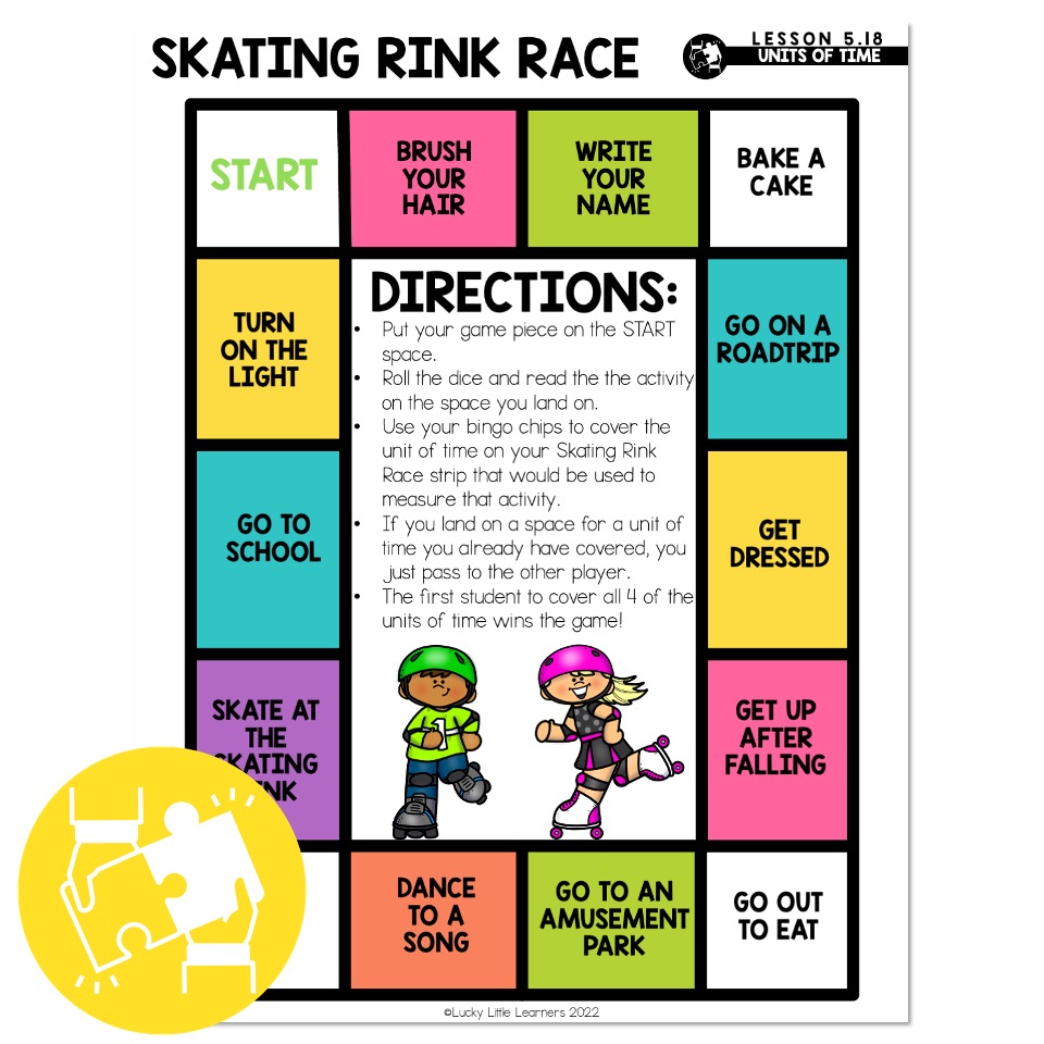 Lucky to Learn Math - Lesson 5.18 - Units of Time - Collaboration ...