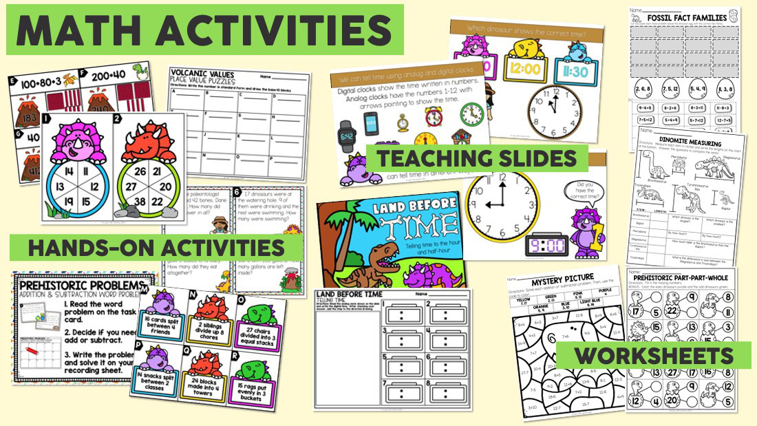 Dinosaur Classroom Transformation - Lucky Little Learners