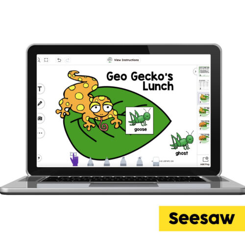 Digital Seesaw - 2nd Grade Phonics Center - Hard and Soft C and G ...