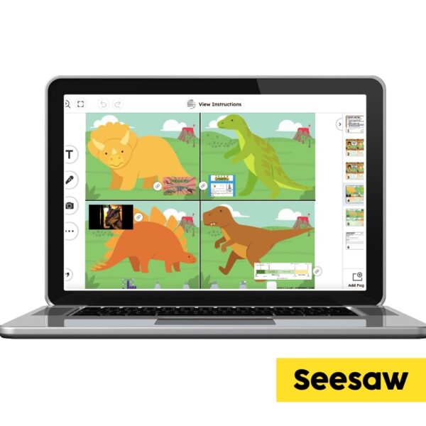 Digital Seesaw - 2nd Grade Writing Center - Inquiry Writing - Lucky ...