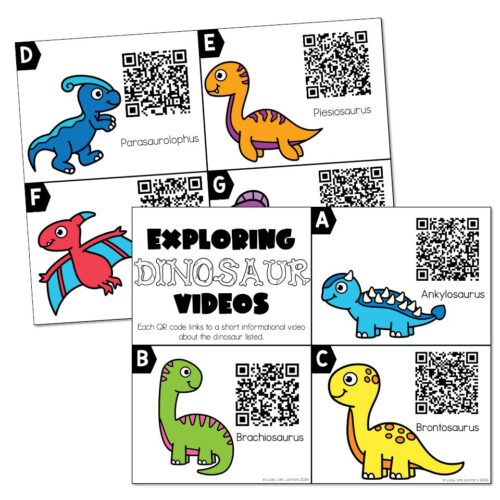 Dinosaur Transformation - Social Studies - Dinosaur Video QR Codes ...