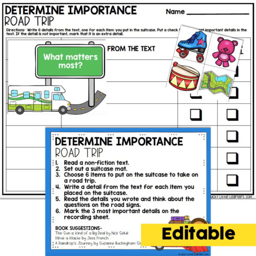 Determining Importance Worksheets Unlock Success In The New Year: The