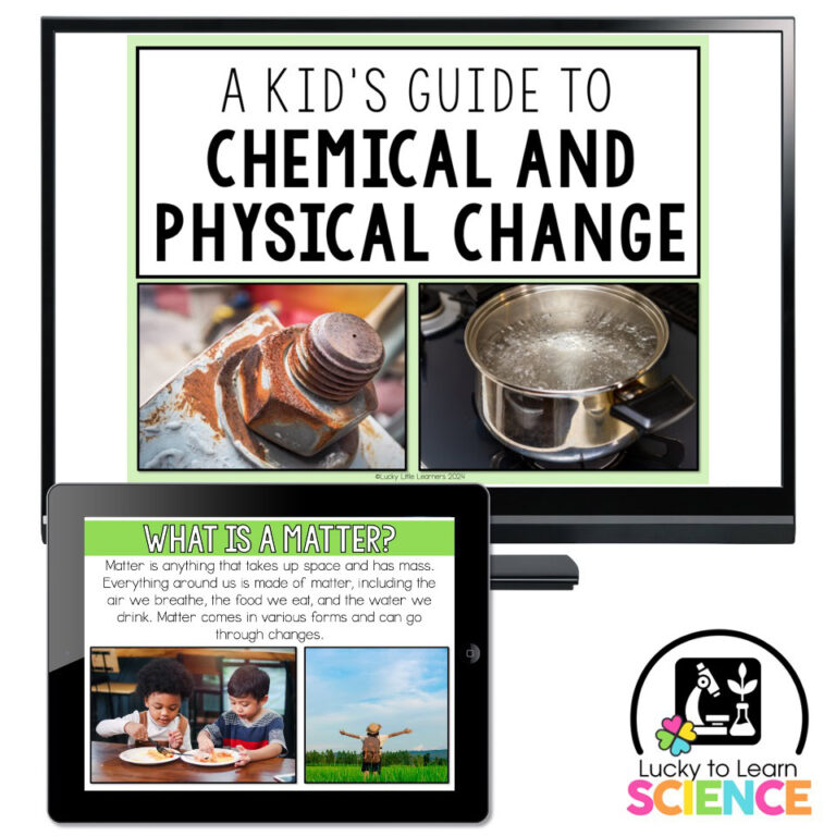 Lucky to Learn Science - Chemical and Physical Change - Teaching Slides ...