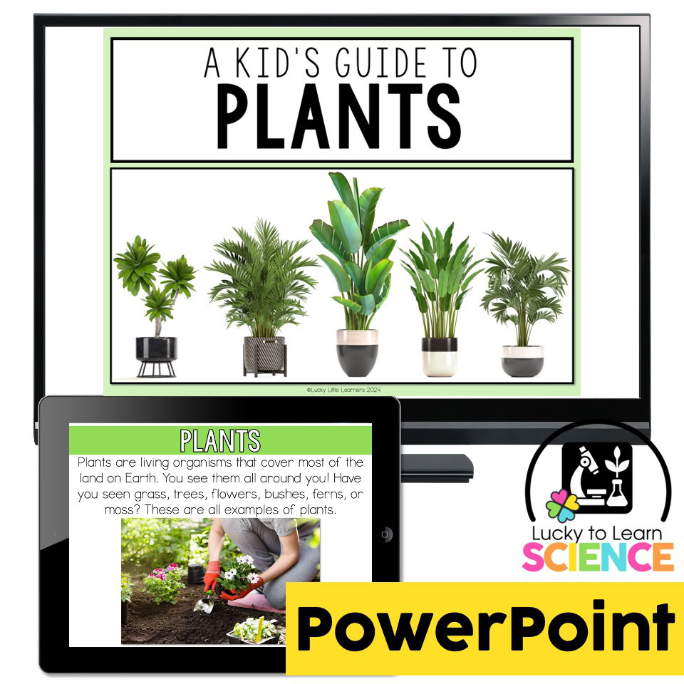Lucky to Learn Science - Plants - Teaching Slides - PowerPoint - Lucky Little Learners