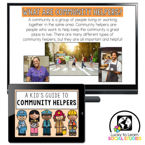 Lucky to Learn Social Studies - Community Helpers - Teaching Slides ...