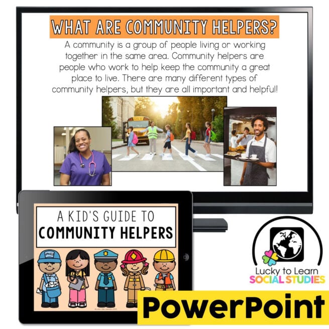 Lucky to Learn Social Studies - Community Helpers - Teaching Slides ...
