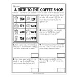 Coffee Shop Transformation - Math - Money Word Problems - A Trip to the ...