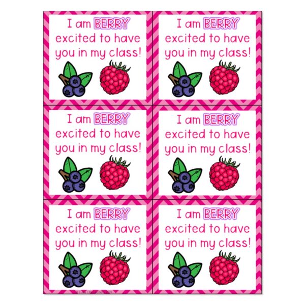 Fruit Snack Tags - Lucky Little Learners