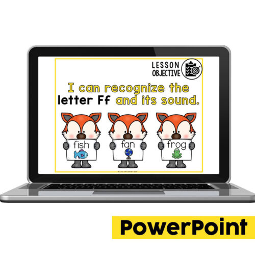 Lucky to Learn Phonics - Alphabet - Letter F - Teaching Slides ...