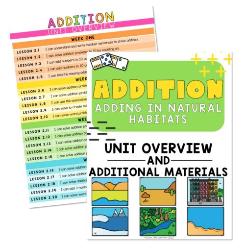 Lucky to Learn Math - 1st Grade - Unit 2 - Addition to 20 - Unit ...