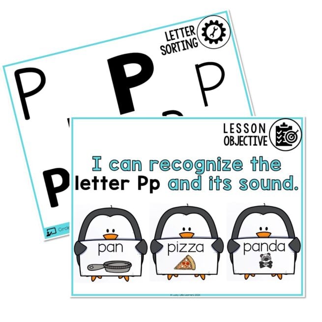 Lucky to Learn Phonics - Alphabet - Letter P - Teaching Slides - Lucky ...