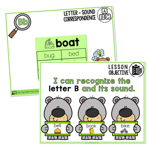 Lucky to Learn Phonics - Alphabet - Letter B - Teaching Slides - Lucky ...