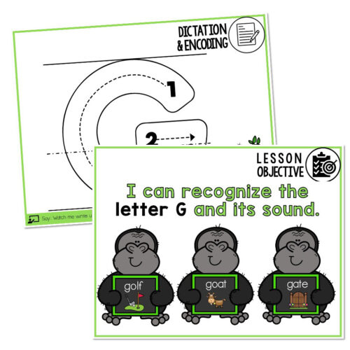 Lucky to Learn Phonics - Alphabet - Letter G - Teaching Slides - Lucky ...