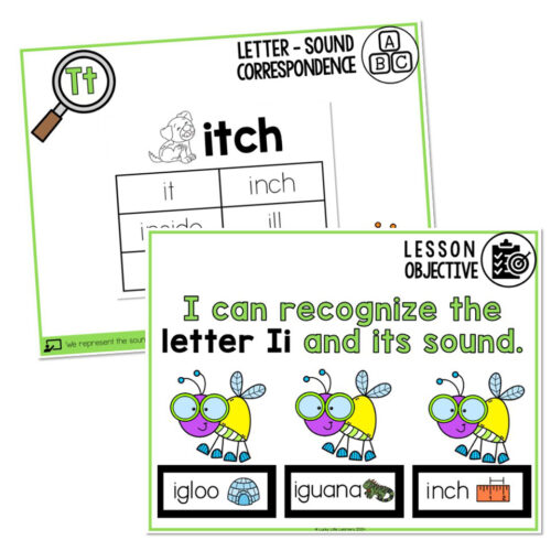 Lucky to Learn Phonics - Alphabet - Letter I - Teaching Slides - Lucky ...