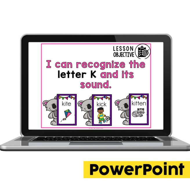 Lucky to Learn Phonics - Alphabet - Letter K - Teaching Slides ...