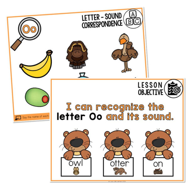 Lucky to Learn Phonics - Alphabet - Letter O - Teaching Slides - Lucky ...