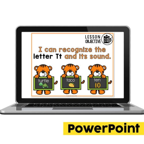 Lucky to Learn Phonics - Alphabet - Letter T - Teaching Slides ...