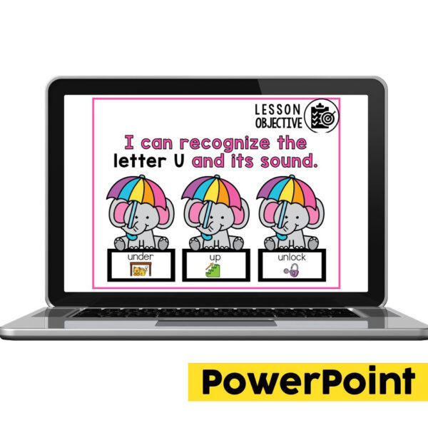 Lucky to Learn Phonics - Alphabet - Letter U - Teaching Slides ...