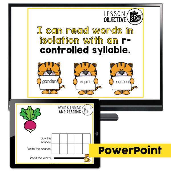Lucky to Learn Phonics - Syllables - R-Controlled Syllables - Teaching ...