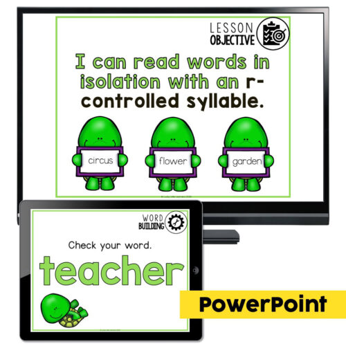 Lucky to Learn Phonics - Syllables - R-Controlled and Consonant LE ...