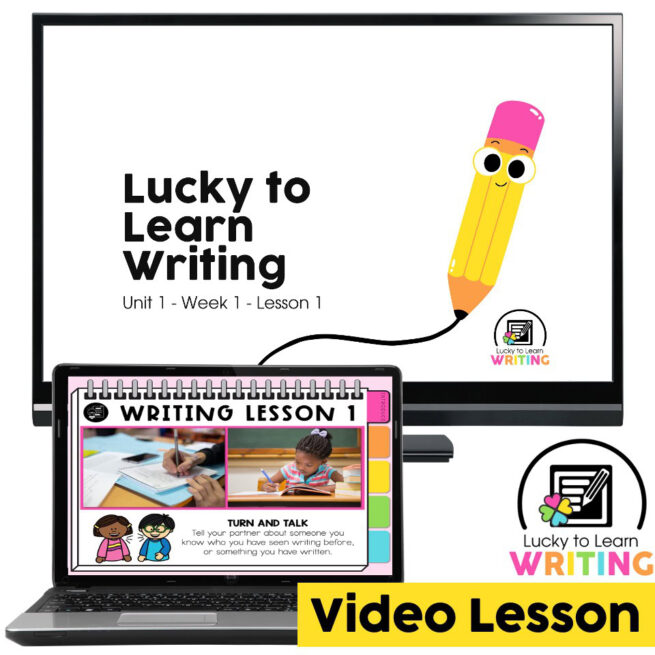 Lucky to Learn Writing - Unit 1 Foundations - Writing 1.1 - Why Write ...
