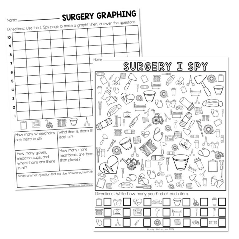 Surgery Classroom Transformation - Math - Morning Work - Graphing ...