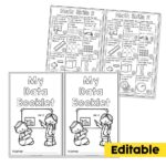 Editable Student Data Booklet - Math - Lucky Little Learners