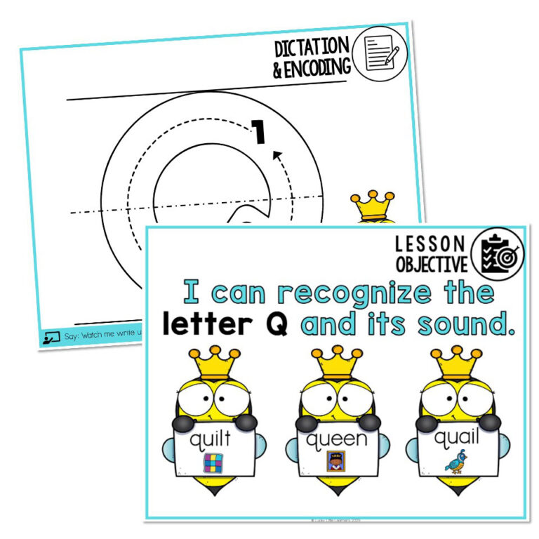 Lucky to Learn Phonics - Alphabet - Letter Q - Teaching Slides - Lucky ...