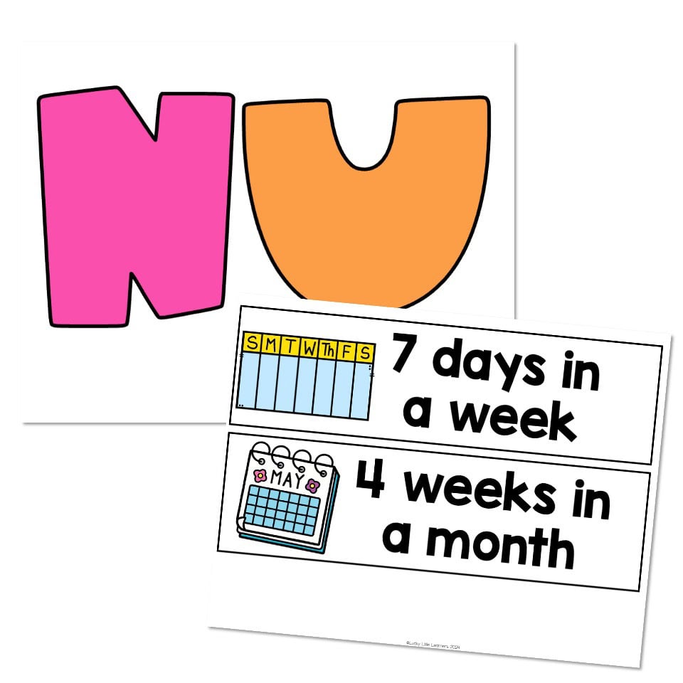 Numbers to Know Bulletin Board - Lucky Little Learners