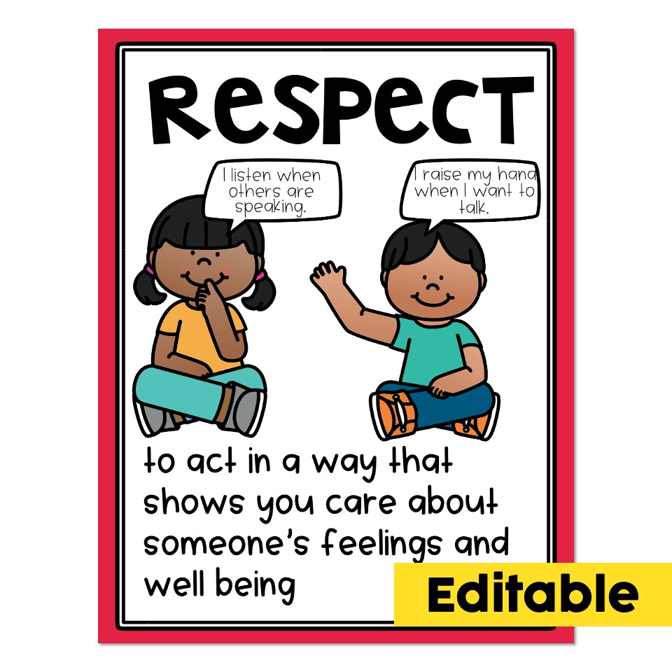 Editable Social Emotional Learning - Character Posters - Lucky Little ...