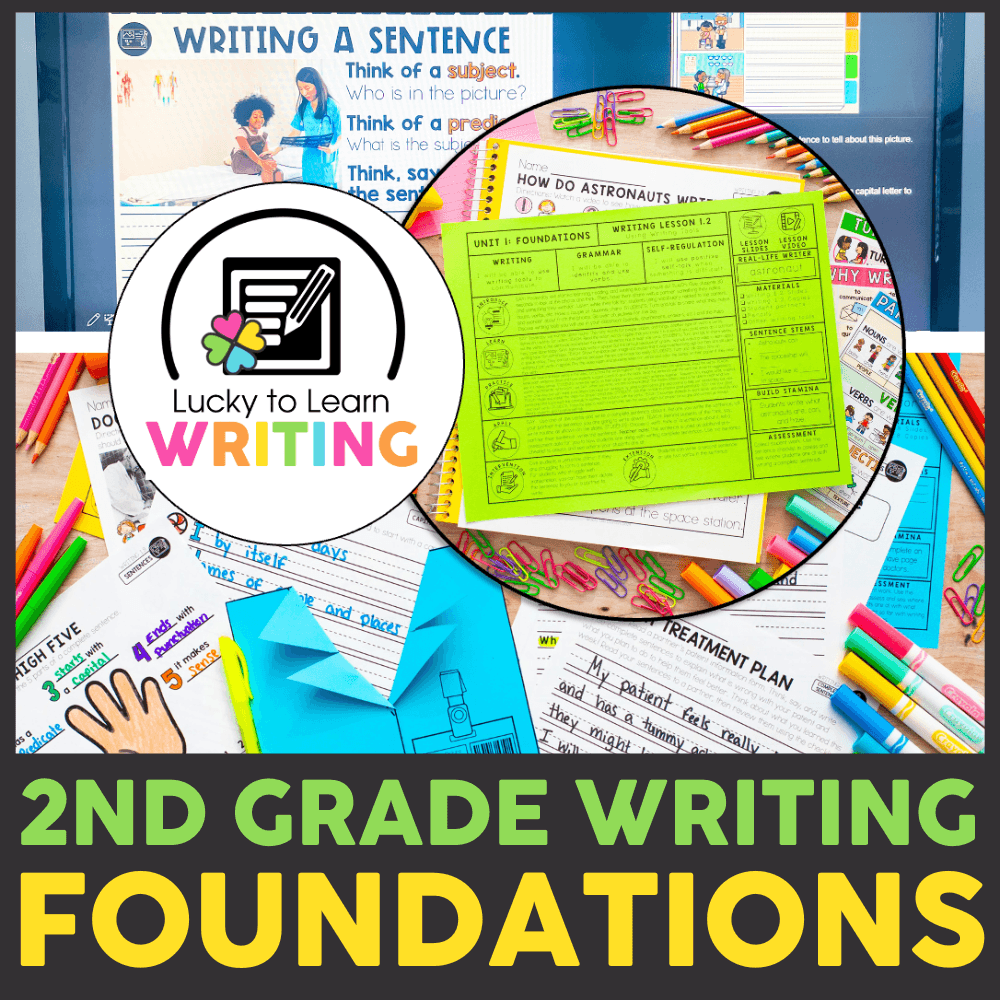 Lucky to Learn Writing Foundations Unit - Lucky Little Learners