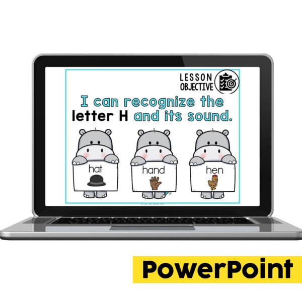 Lucky to Learn Phonics - Alphabet - Letter H - Teaching Slides ...