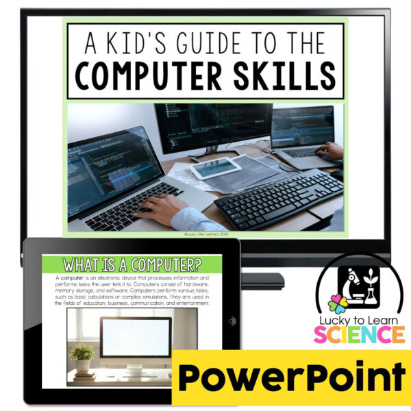 Lucky to Learn Science - Computer Skills - Teaching Sides - PowerPoint ...