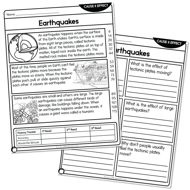 Cause And Effect Worksheet For 2nd Grade Free 2nd Grade Cause And